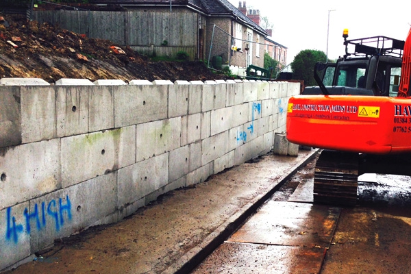 Precast Block Retaining Wall New Jersey
