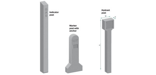 Concrete Marker Posts for a life-time of Utilities Identification ...